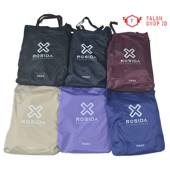Jual Jas Hujan Rosida Sporty Japan R882 X / R 882 X ORIGINAL PREMIUM ...