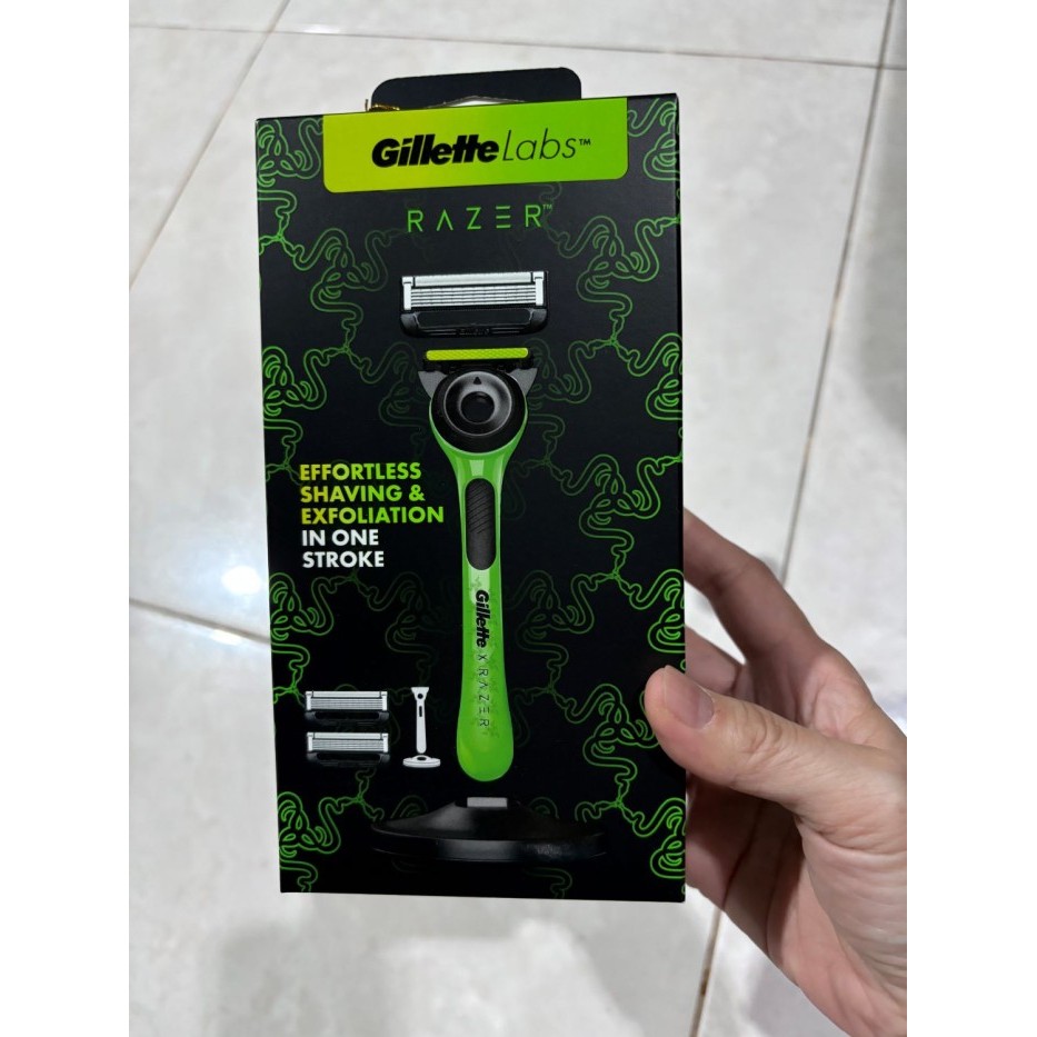 Jual Gillette Labs Razer Limited Edition Exfoliating Bar Razor With 1 ...