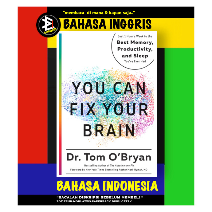 Jual Buku You Can Fix Your Brain - Tom O'Bryan | Shopee Indonesia