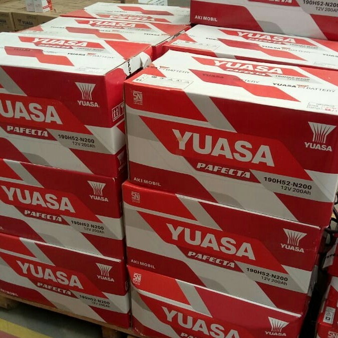 Jual AKI N100 YUASA PAFECTA 12V 100AH AKI BASAH | Shopee Indonesia