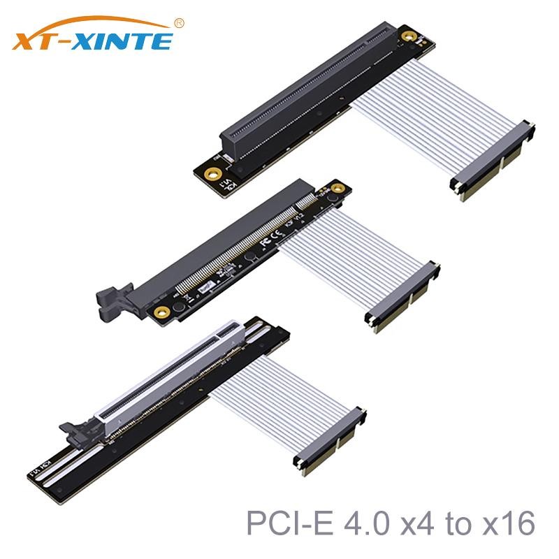 Jual ALX Gravity PCI Express 4.0 x4 to x16 Extension Cable 4.0 4x 16x ...