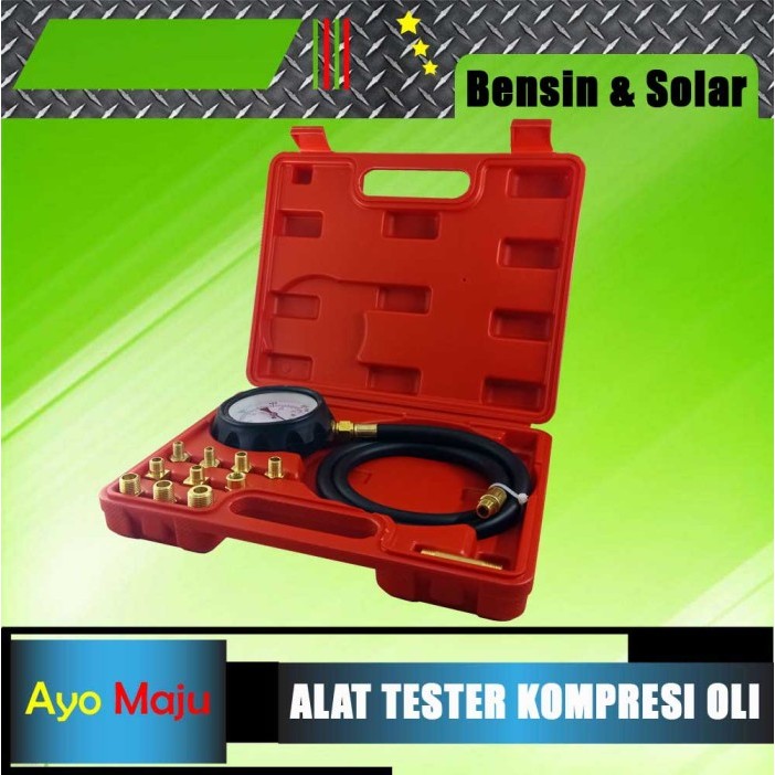 Jual Oil Compression Tester Kit Alat Tester Kompresi Oli Mobil Atau ...