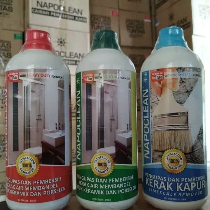 Jual Napoclean Heavy Duty (Merah) 1 Liter Best Seller | Shopee Indonesia