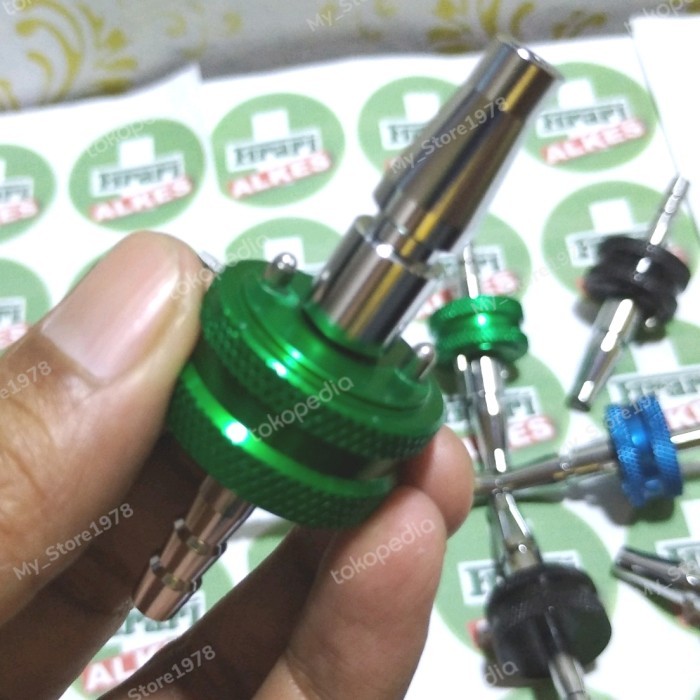 Jual Konektor gas medis CnU /JIS O2, N2O, AIR dan VAC | Shopee Indonesia