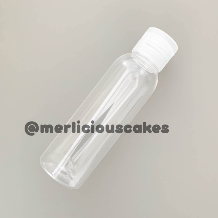 Jual cusss order] Botol 100 ml Flip Top Fliptop Plastik PET Bening Clear Transparan | Shopee ...