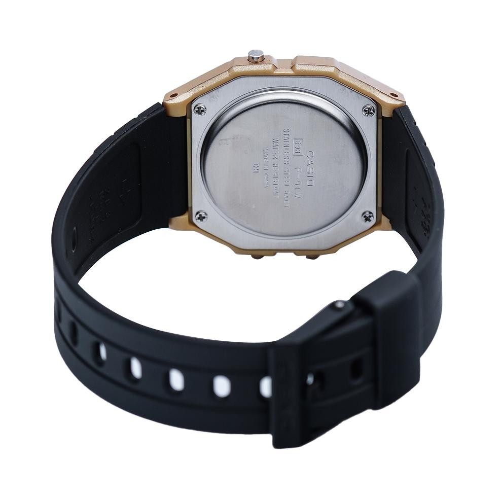 Jual SPECIAL Jam Tangan Unisex Casio General F-91WM-9A Vintage Series Digital Dial Black Resin ...