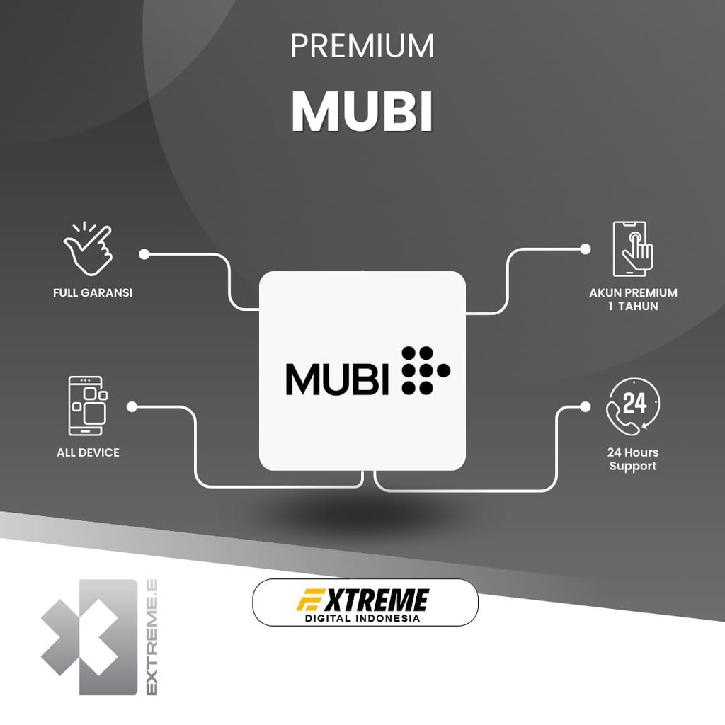 Jual Mubi Premium 1 Tahun Resmi Bergaransi (Proses Instant) | Shopee Indonesia