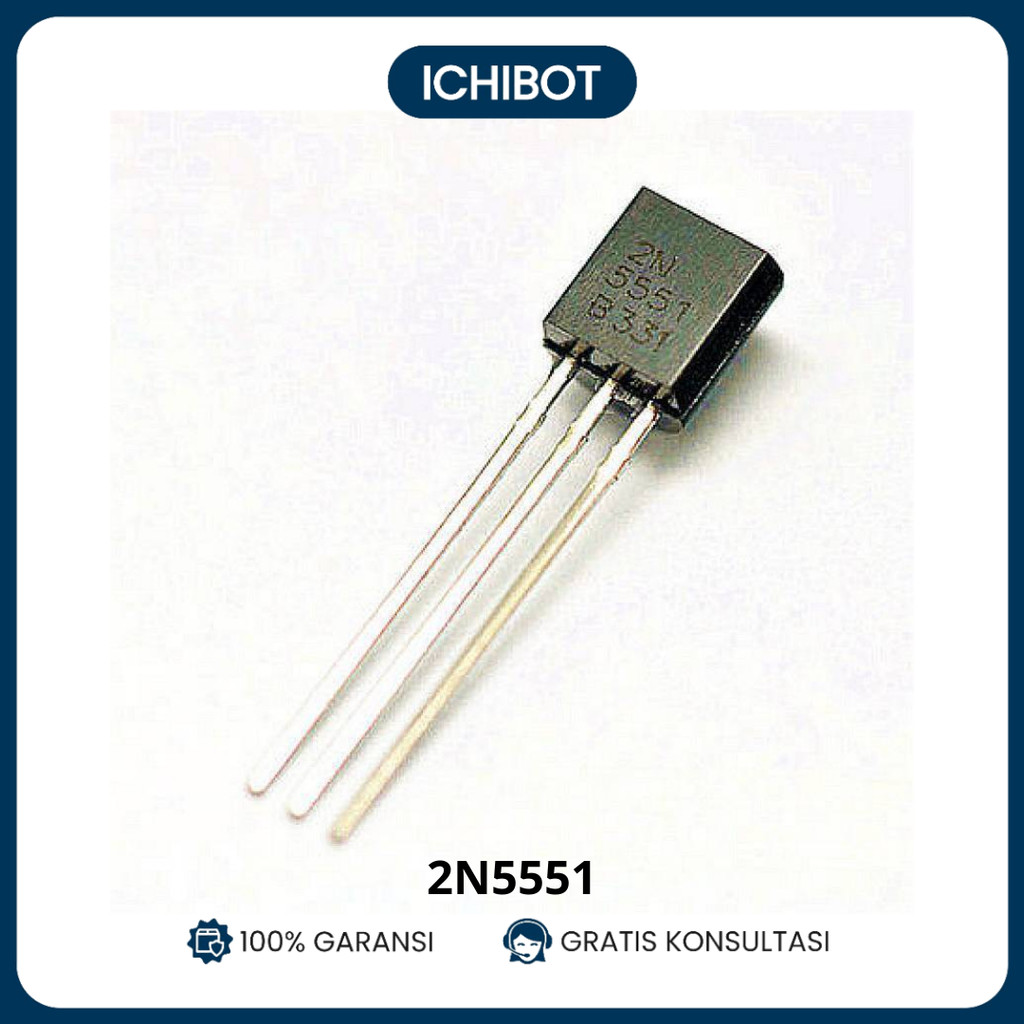 Jual Transistor 2N5551 TO-92 NPN - 0.6A 160V Low Power | Shopee Indonesia