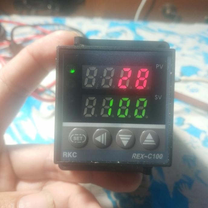 Jual Promo REX C-100 DIGITAL PID TEMPERATURE CONTROLLER OUPUT : RELAY COD | Shopee Indonesia