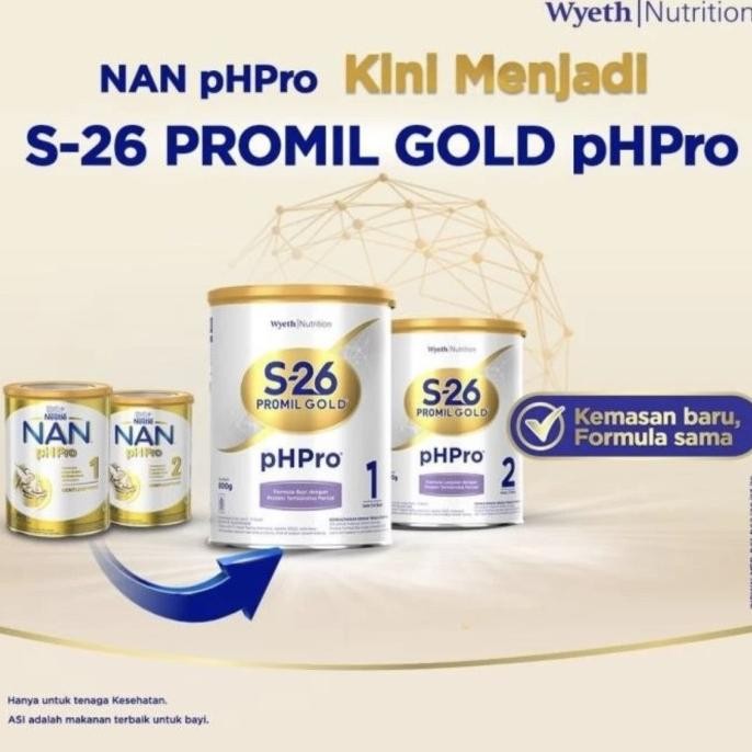 Jual Murah S26 Promil Gold Ph Pro Tahap 1 2 800Gr | S26 Nan Phpro 800 ...