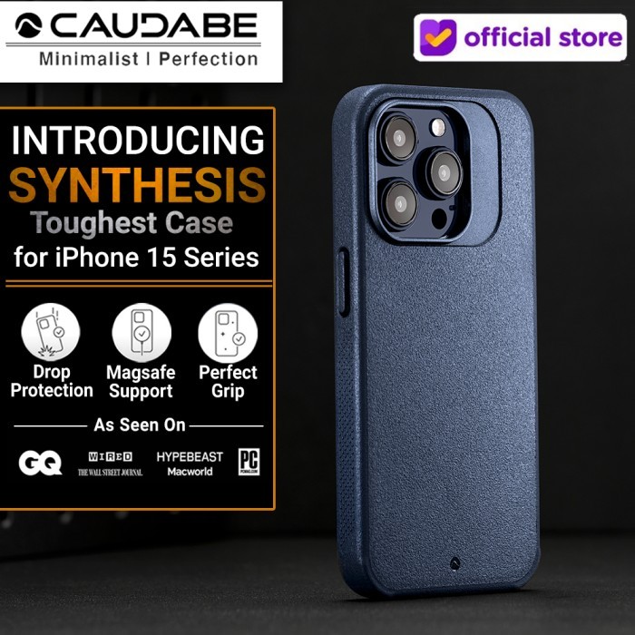 Jual Caudabe Synthesis Case Iphone 15 Pro Max / Pro Magsafe Casing ...