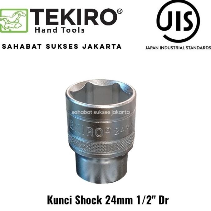 Jual Produk Baru!! mata kunci shock 24 mm 1/2" Dr TEKIRO | Shopee Indonesia