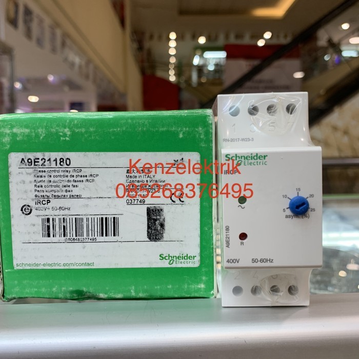 Jual TERBARU IRCP/RCP/PHASE RELAY/KONTROL PHASE FAILURE SCHNEIDER BISA ...