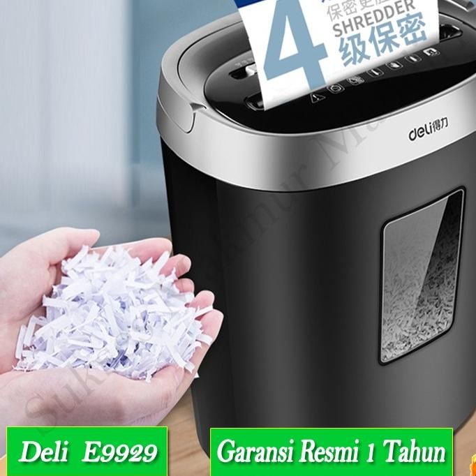 Jual Promo Deli Penghancur Kertas kapasitas 5 lembar ukuran 4 * 25mm Hitam E9929 COD | Shopee ...