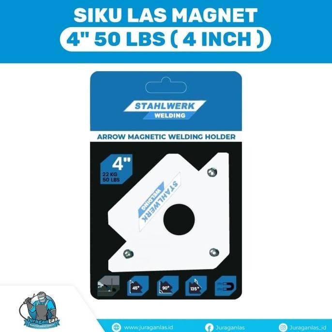 Jual tersedia siku magnet las 4 inch 50 lbs | Shopee Indonesia