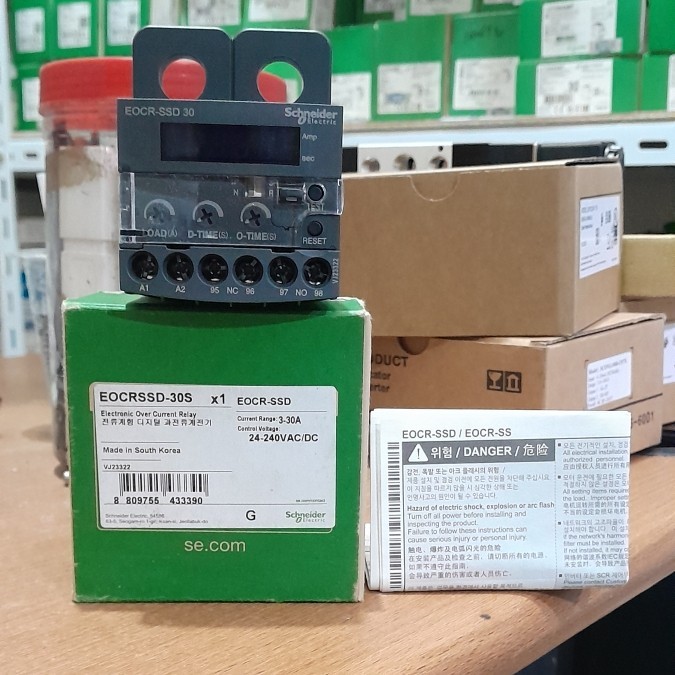 Jual ELECTRONIC OVERCURRENT RELAY EOCRSSD-30S SCHNEIDER ORIGINAL | Shopee Indonesia