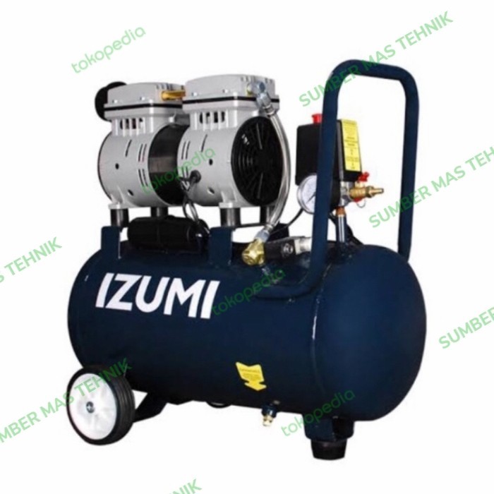 Jual Gercep Kompresor Oilless Izumi Ol1024 1 Hp 1 Tangki 24 Liter Tanpa Oli | Shopee Indonesia