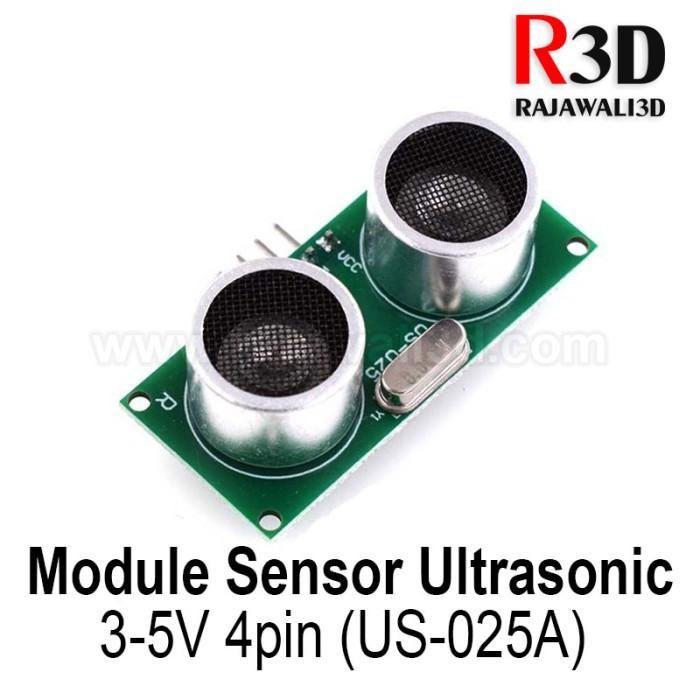 Jual Sensor Ultrasonic Module Modul Sensor Ultrasonik 3-5v 4Pin US-025A ...