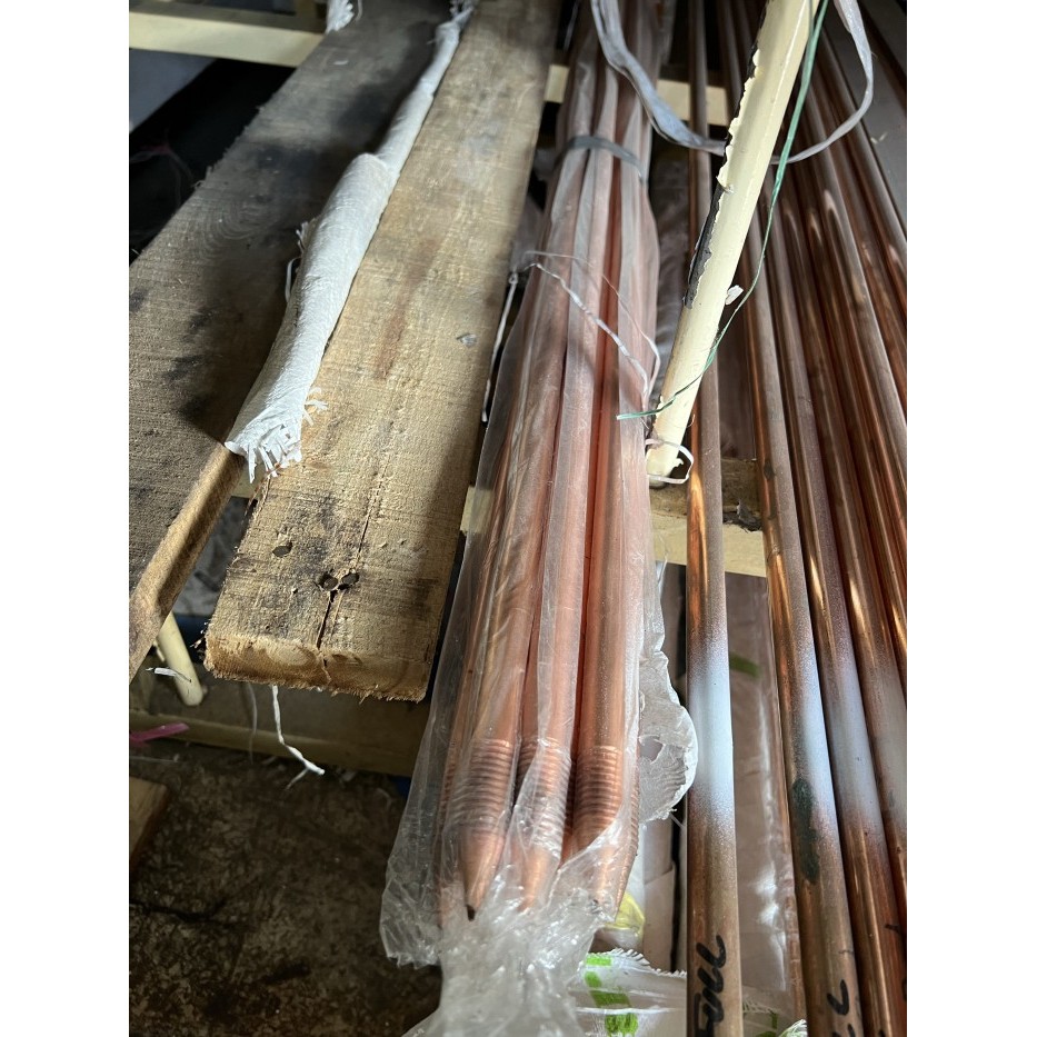 Jual Copper Bonded Bondet Ground Rod Groundrod 5/8" 5/8 Inch 3 M ...