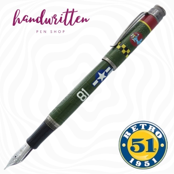 Jual RETRO 51 Tornado Fountain Pen P-47 Thunderbolt | Shopee Indonesia