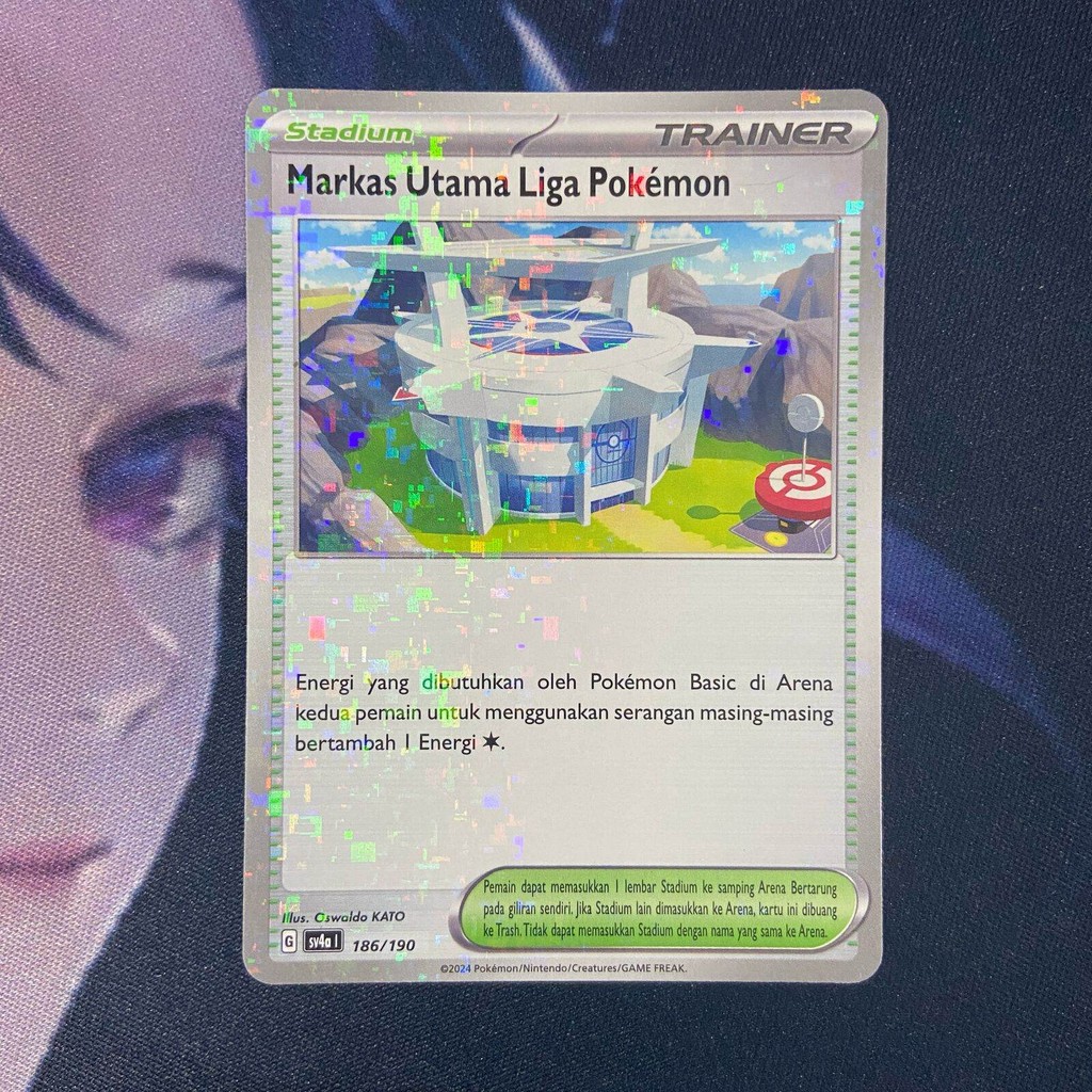 Jual pokemon (ID) markas utama liga pokemon - SV4a 186/190 - MIRROR | Shopee Indonesia