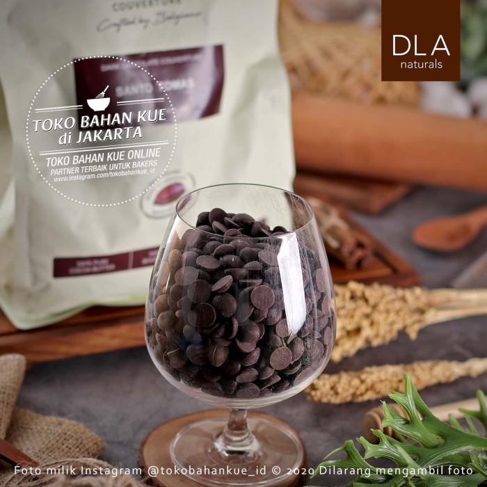 Jual DLA Naturals - Santo Tomas 70% 1kg Dark Chocolate Couverture ...