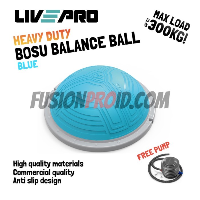 Jual Livepro Bosu Ball PVC PP Balance Balancing Step Trainer Gym ...