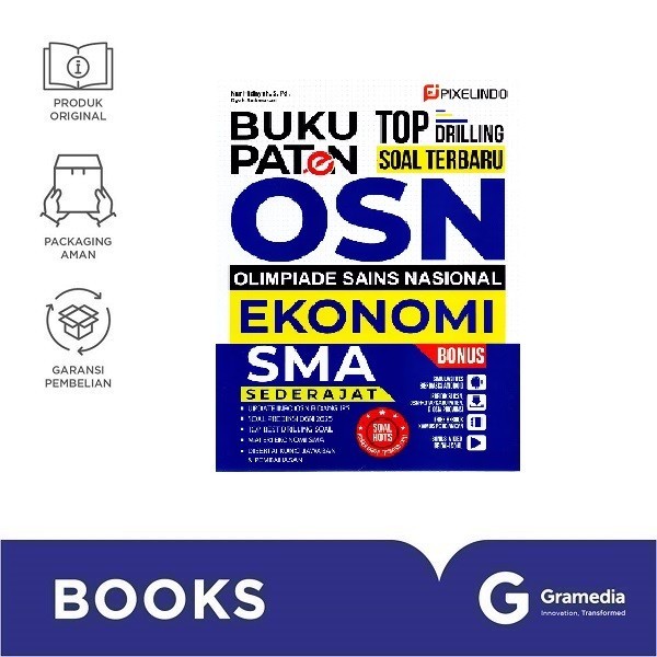 Jual Buku Paten Osn Ekonomi Sma Sederajat | Shopee Indonesia