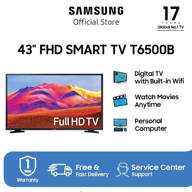 Jual Samsung Smart TV 43 inch T6500 Full HD dengan Ultra Clean View ...
