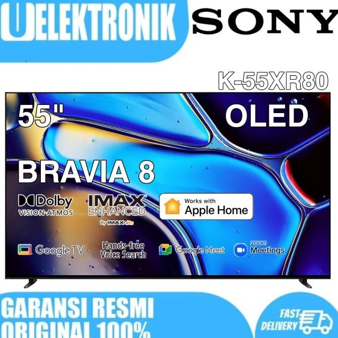 Jual SONY BRAVIA 8 OLED GOOGLE TV 55 INCHI K-55XR80 K55XR80 XR80 120HZ ...