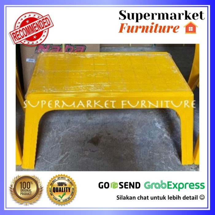 Jual MEJA PLASTIK NAPOLLY BIG 7550A PREMIUM / MEJA PERSEGI PANJANG ...