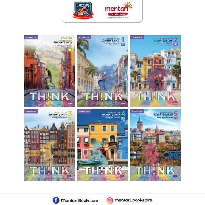 Jual Cambridge Think British English W/ Digital Pack 2Nd Edition | Buku ...