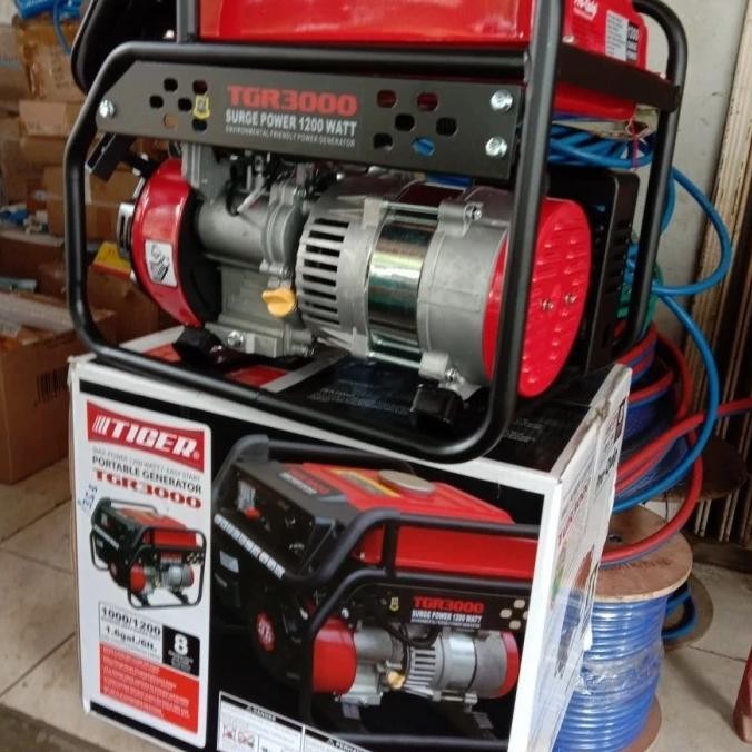 Jual Genset Mini 1000 Watt Maks 1200 Watt Tiger 4 Tak Tgr3000 Terbaik ...