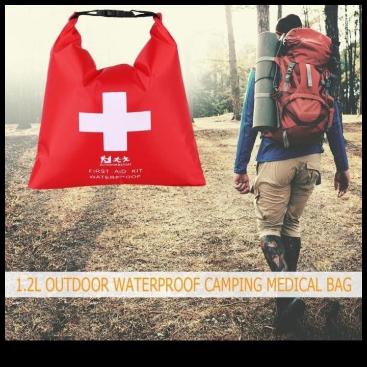 Jual First Aid Dry Sack Bag Emergency Kit Case For Outdoor Waterproof ...
