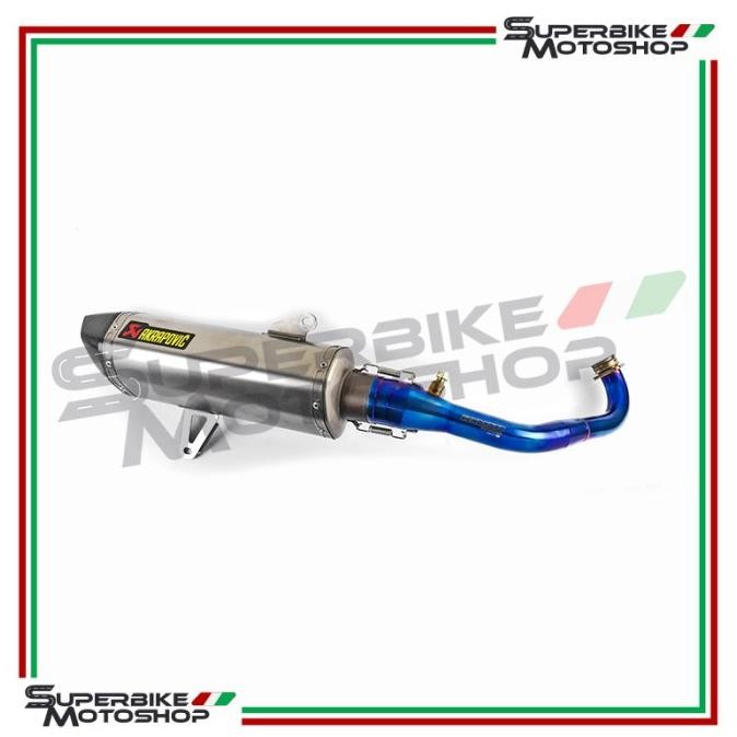 Jual Terjangkau Header Full System Titanium Xmax 250 (Akrapovic ...
