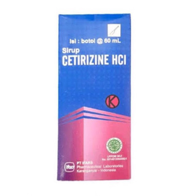 Jual Cetirizine Syrup 60 Ml (Gen-Ifars) | Shopee Indonesia