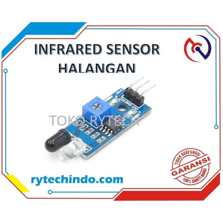 Jual Infrared Sensor Halangan Avoidance Obstacle FC-51 IR | Shopee ...
