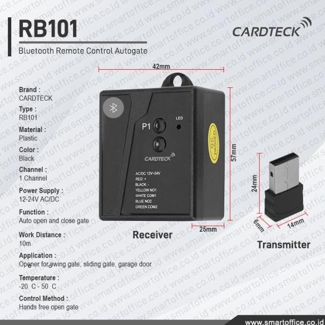 Jual Hands Free Remote Control Pagar Otomatis Bluetooth Garage Opener ...