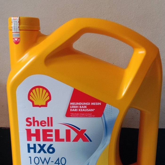 Jual SHELL HELIX HX6 10W-40 KEMASAN 4L | Shopee Indonesia