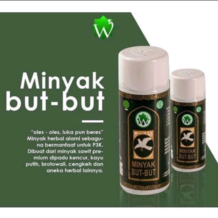 Jual ORIGINAL Minyak But But Oil Herba Wahida Minyak Pijat Patah Tulang ...