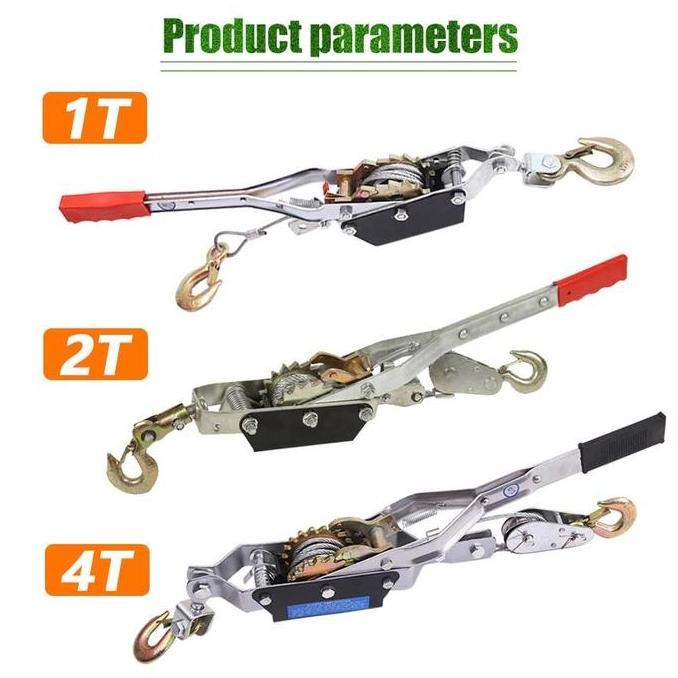 Jual HAND RATCHET PULLER RACHET 1/2/4TON HAND TAKEL / ALAT DEREK MOBIL ...