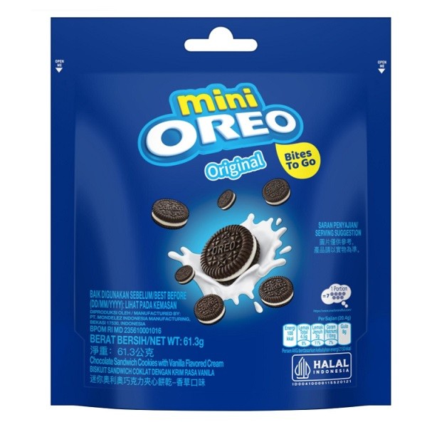 Jual OREO MINI VANILLA 61.3 GR - BISKUIT | Shopee Indonesia