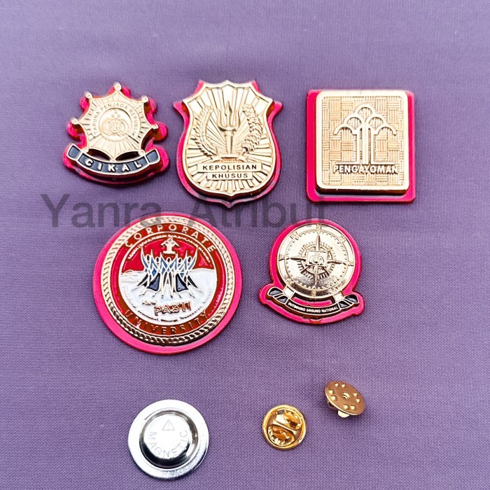 Jual Pin Brevet Pengayoman Kemenkumham / Cikal / Kami Pasti / Outbond ...