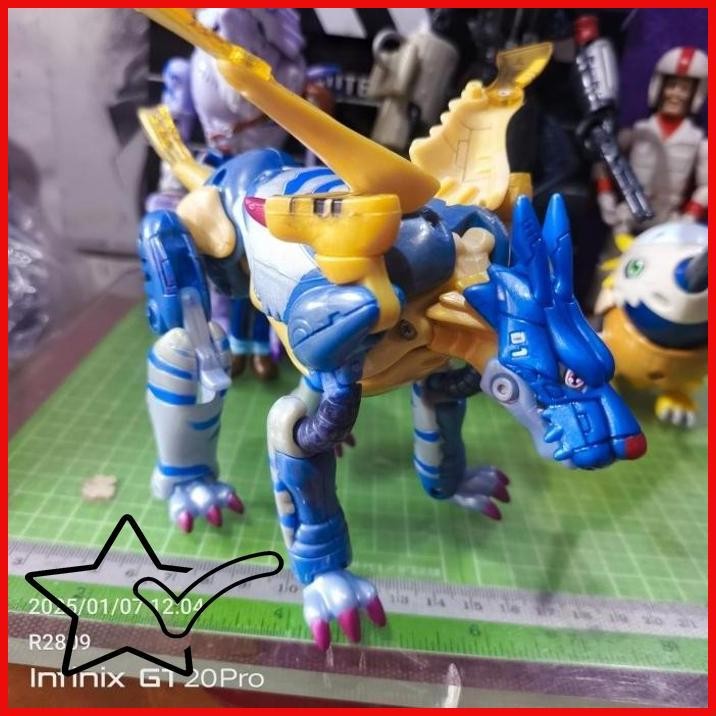 Jual [R28] FIGURE DIGIMON DIGIVOLVING GABUMON TO METALGARURUMON BANDAI ...