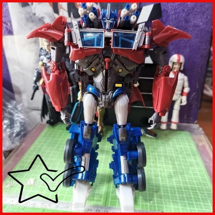 Jual [R28] TRANSFORMERS BEAST HUNTERS BEAST TRACKER OPTIMUS PRIME TOMY ...
