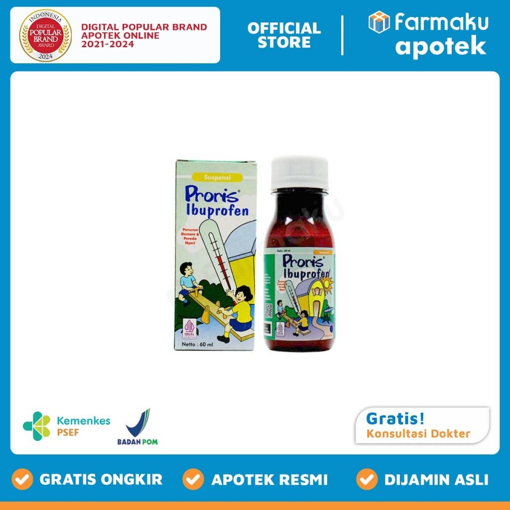 Jual Proris Syrup 60 ml - KGS | Shopee Indonesia