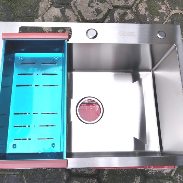 Jual kitchen zink Bolzano 6045 bak cuci piring 1 lobang | Shopee Indonesia