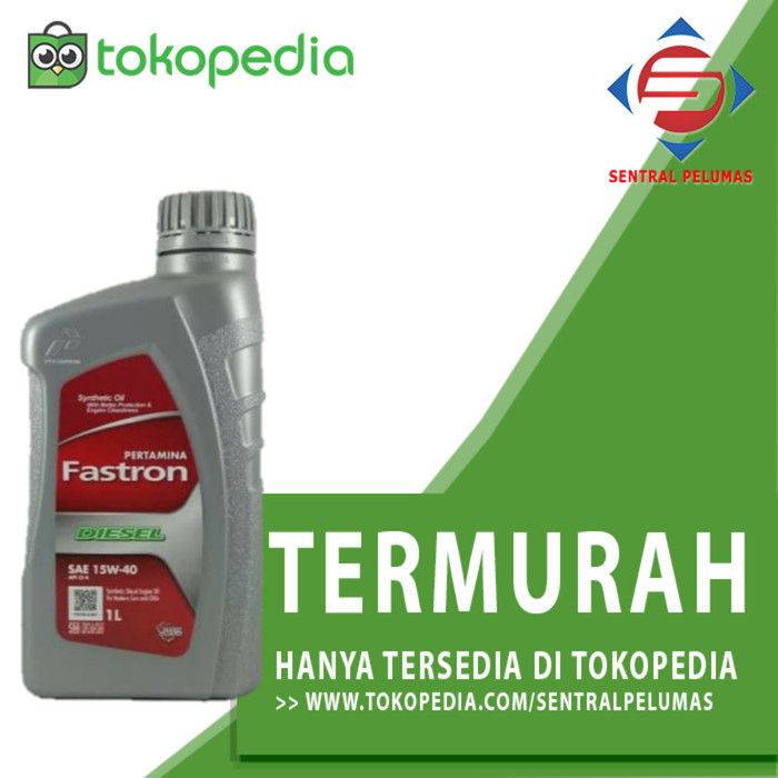Jual PERTAMINA FASTRON DIESEL 15W40 CI-4 (1L) | Shopee Indonesia