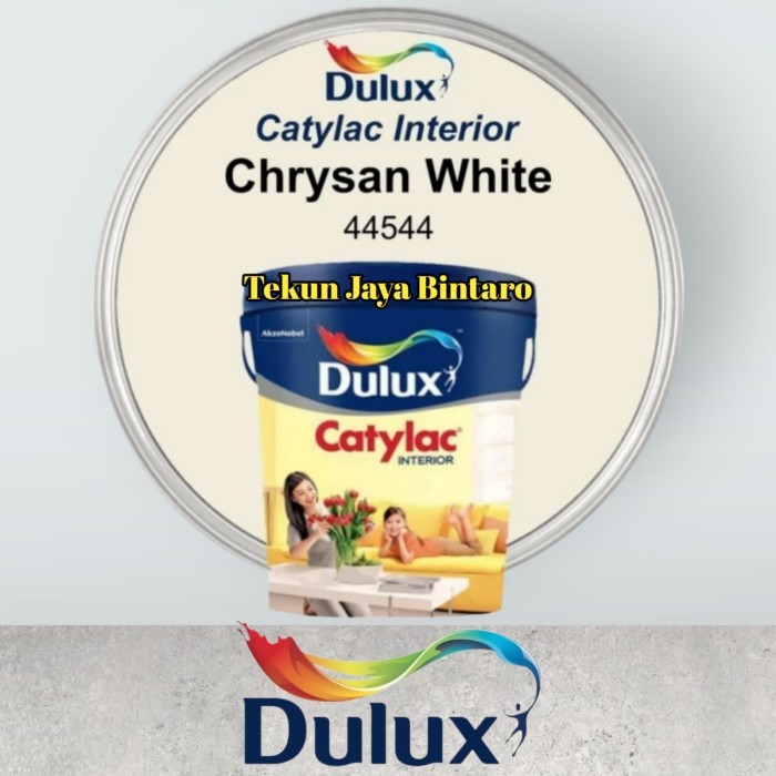 Jual TERBARU Dulux Catylac Interior Chrysan White 44544 25Kg Pail ...