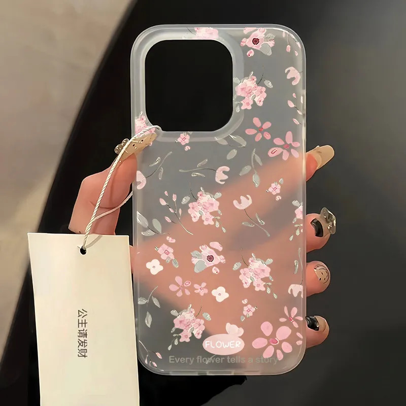 Jual Premium Transparan Terbaru bunga Casing Samsung A07 A17 5G A56 AA36 A26 A55 5G A15 5G A16 ...